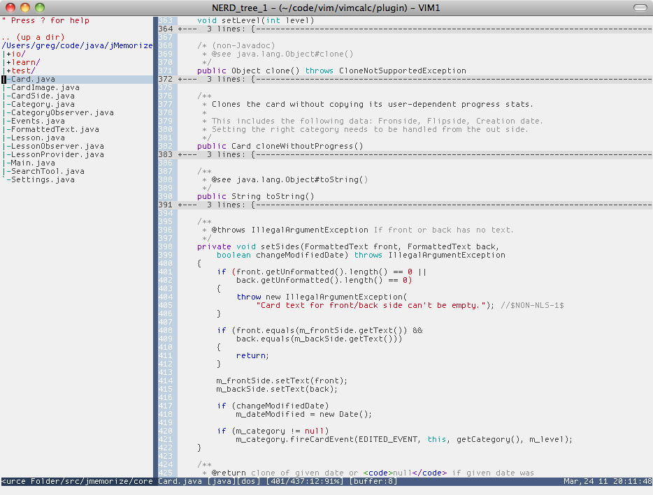 GitHub - gregsexton/Gravity: Vim light color scheme designed to be very readable, clean and ...